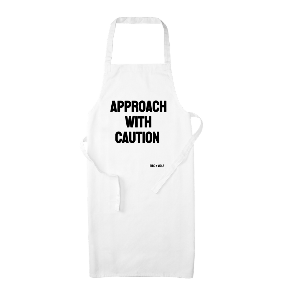 Approach With Caution Apron – Bird + Wolf