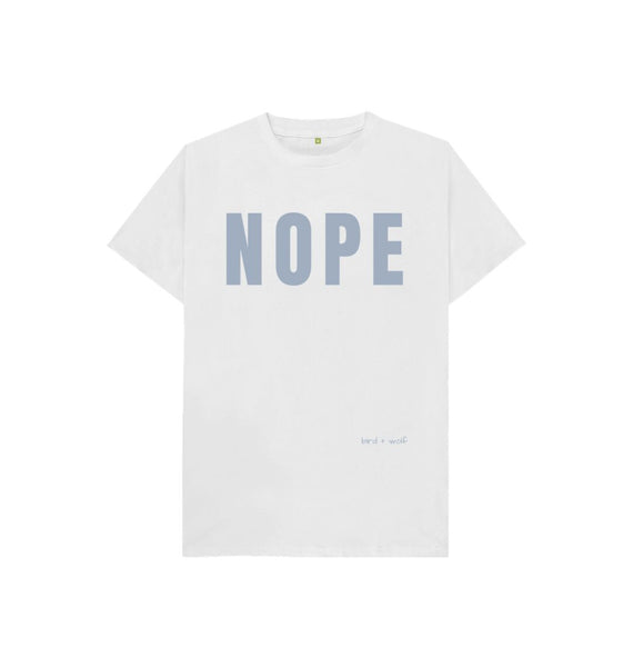 Nope Kids Tee – Bird + Wolf