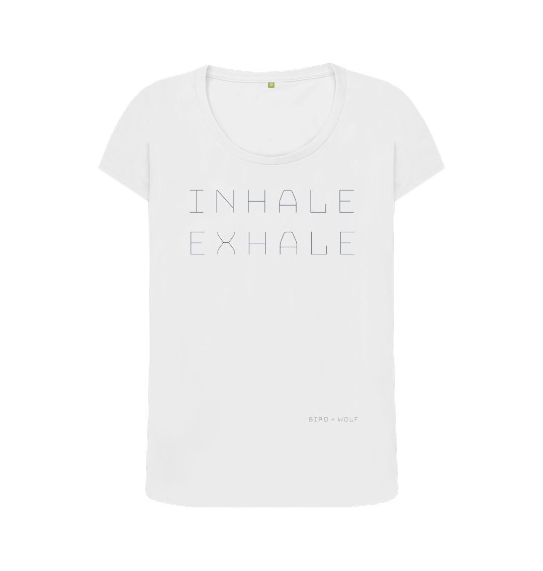 Inhale Exhale Scoop Tee – Bird + Wolf