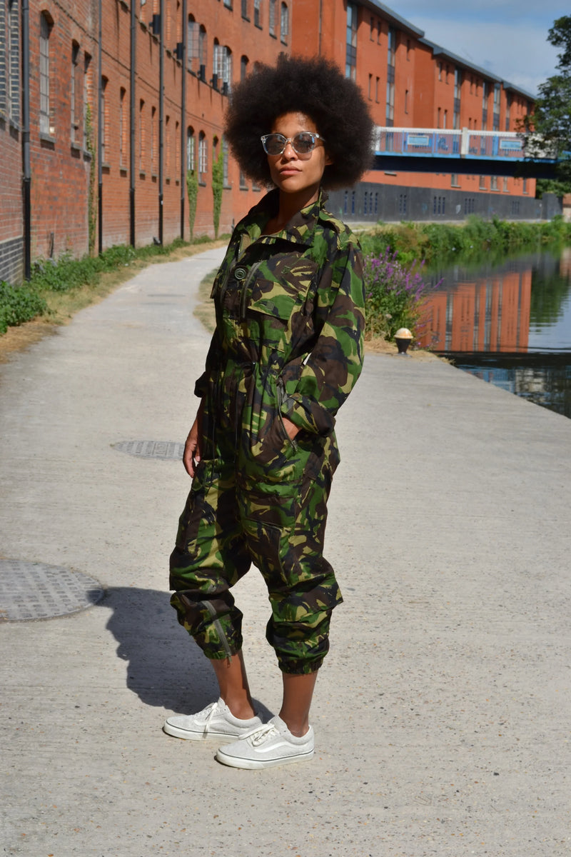 Green Camo Boilersuit – Bird + Wolf